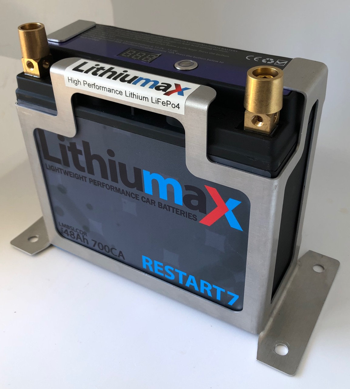 Buy Lithiumax Aluminium mount for RACE5, RESTART5, RACE7+ and RESTART7 ...