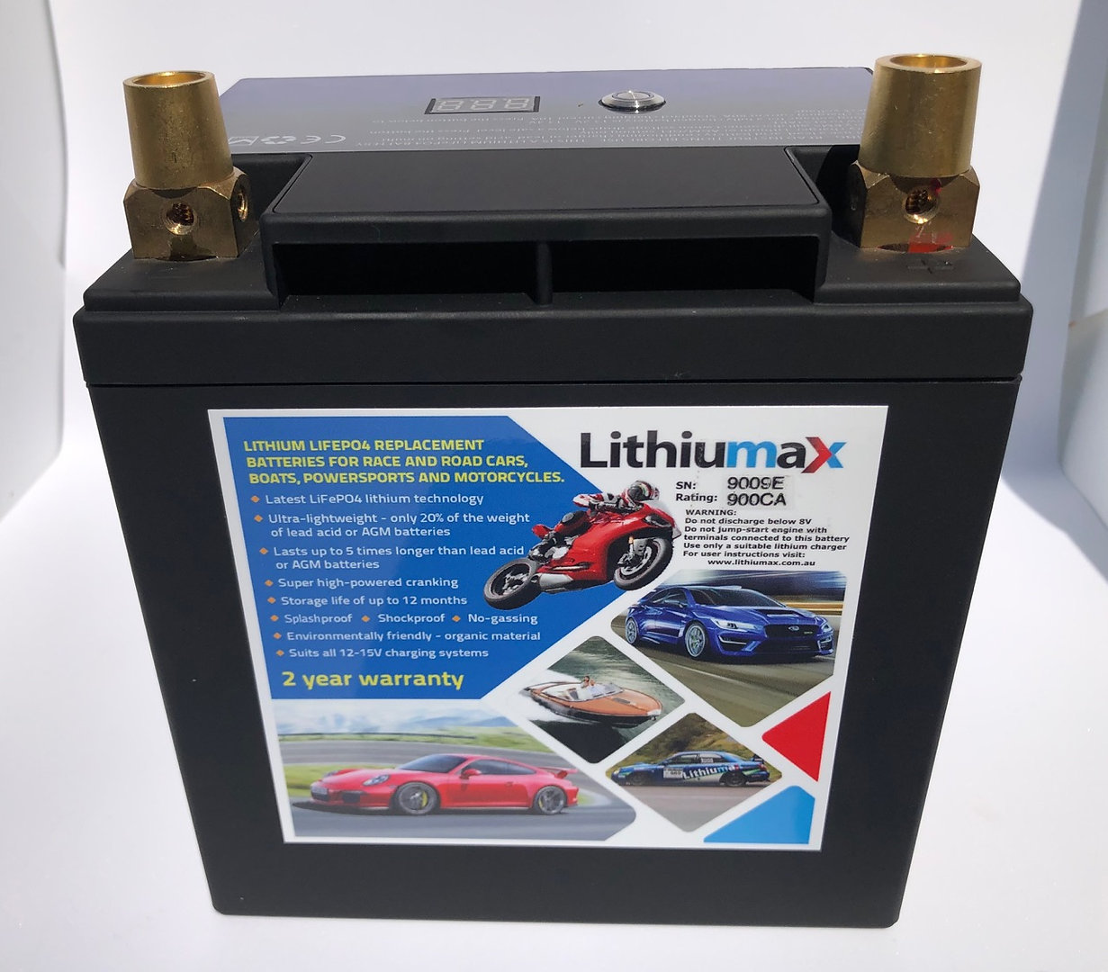 Buy Lithiumax Brass M5 to SAE Pair Conversion Online | A2R Batteries ...
